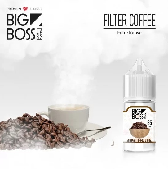 Big Boss Filter Coffee Salt 30ML - SmokStar - Elektronik Sigara, Vozol ...